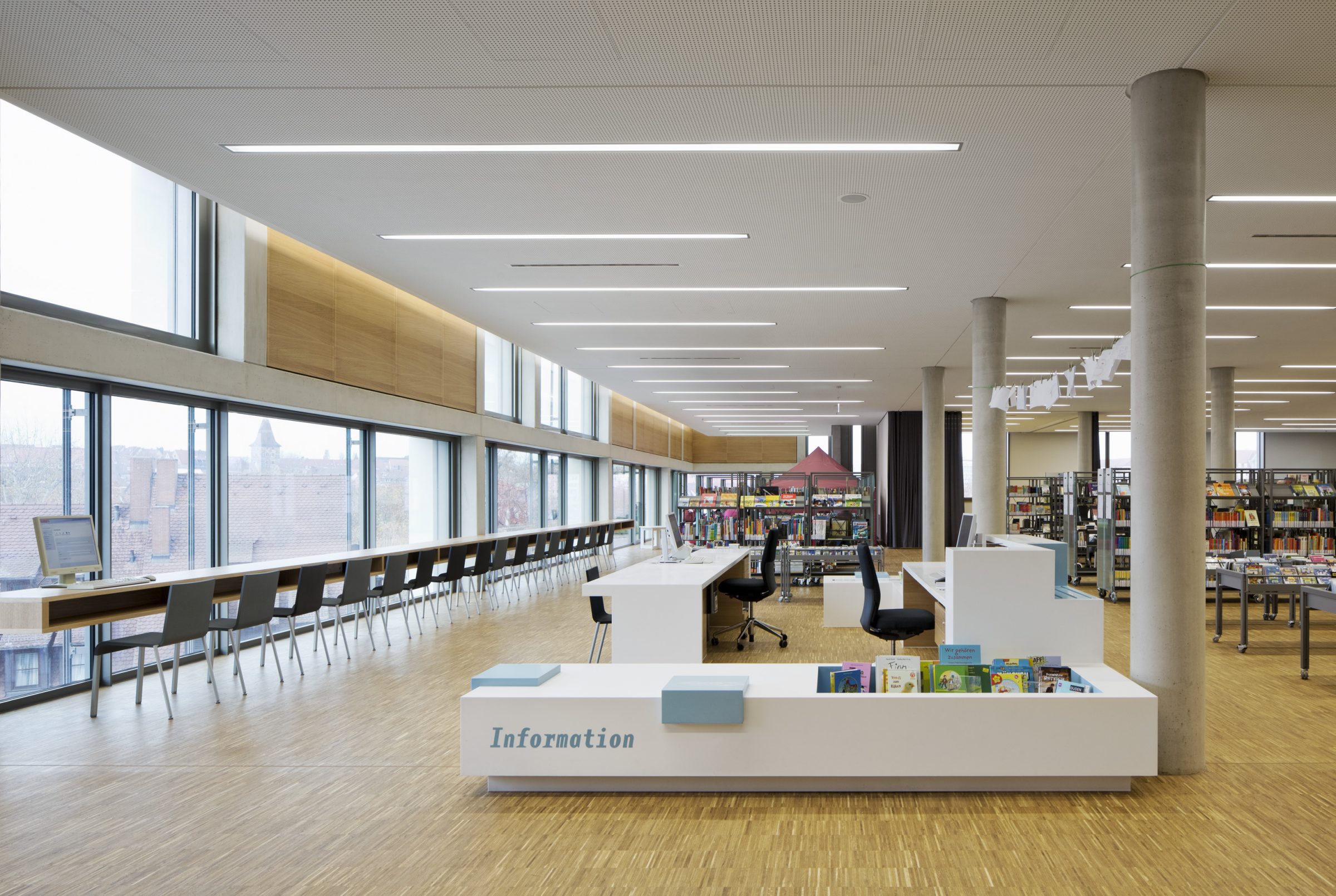 Umbau Luitpoldhaus zur Stadtbibliothek Nürnberg | Baum-Kappler Architekten